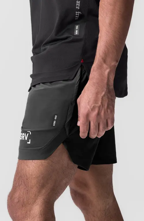 ASRV Tetra-lite 7" Linerless Short - Black "bracket"